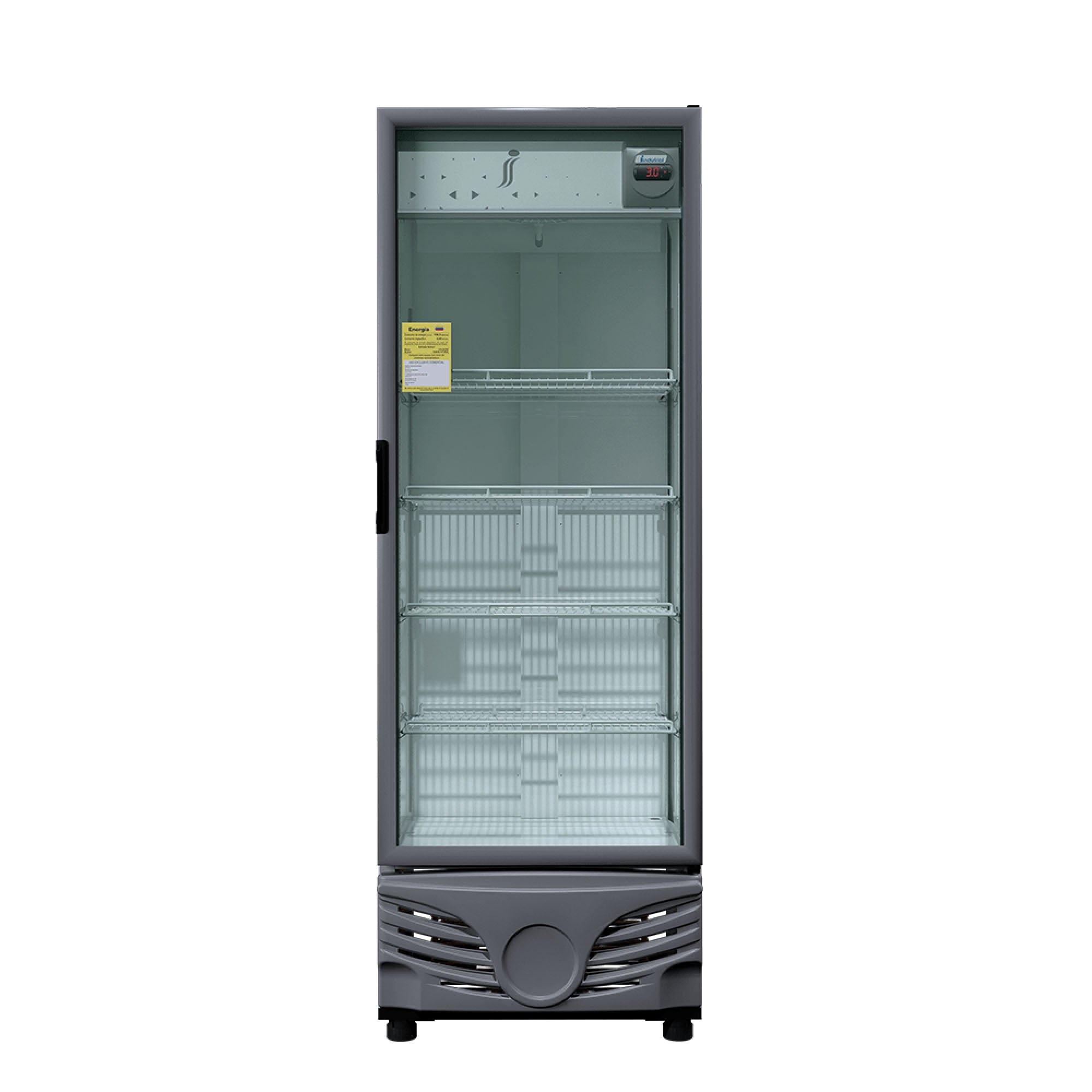 Vitrina Vertical 482L Indufrial Forte V17 RHC | Asyco